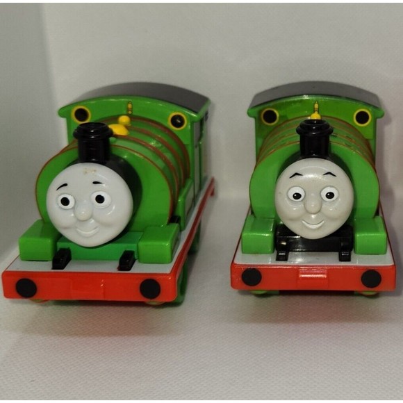 Mattel | Toys | Thomas Friends Pullback And Go Train Engines Percy 2 ...
